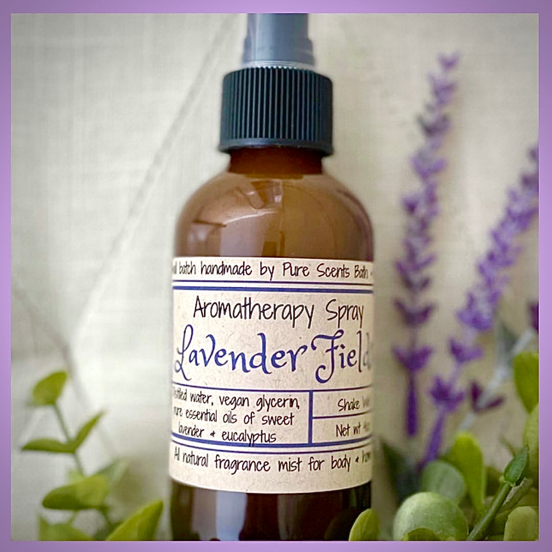 Essential Oil Fragrance Mists for Body & Home: Pure Scents Bath & Body ...