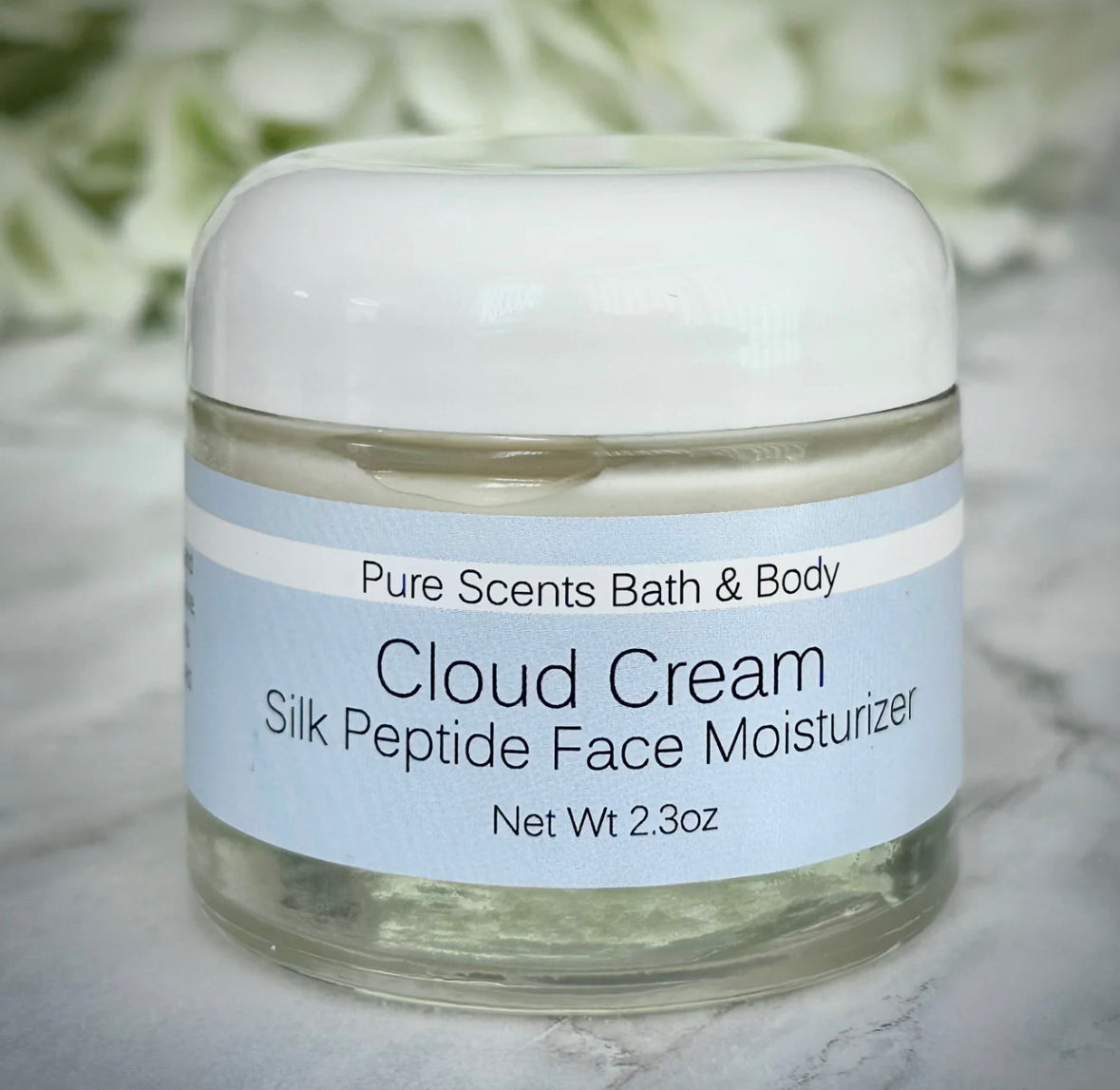 Cloud Cream Silk Peptide Facial Moisturizer – Pure Scents Bath & Body