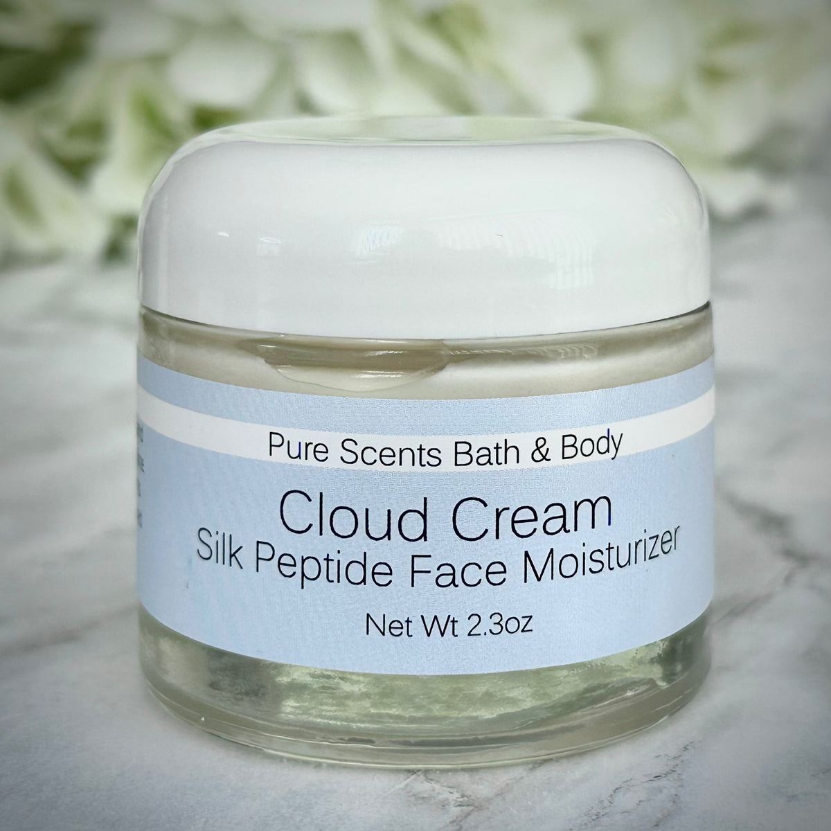 Cloud Cream Silk Peptide Facial Moisturizer – Pure Scents Bath & Body
